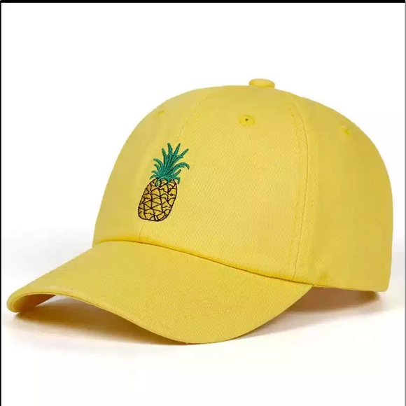 Accessories | Cute Pineapple Adjustable Baseball Cap One Size | Poshmark